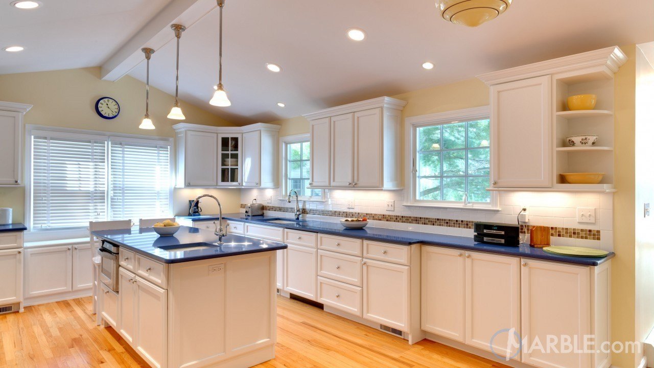 Bahama Engineered Stone Kitchen Countertop Gallery. | Marble.com