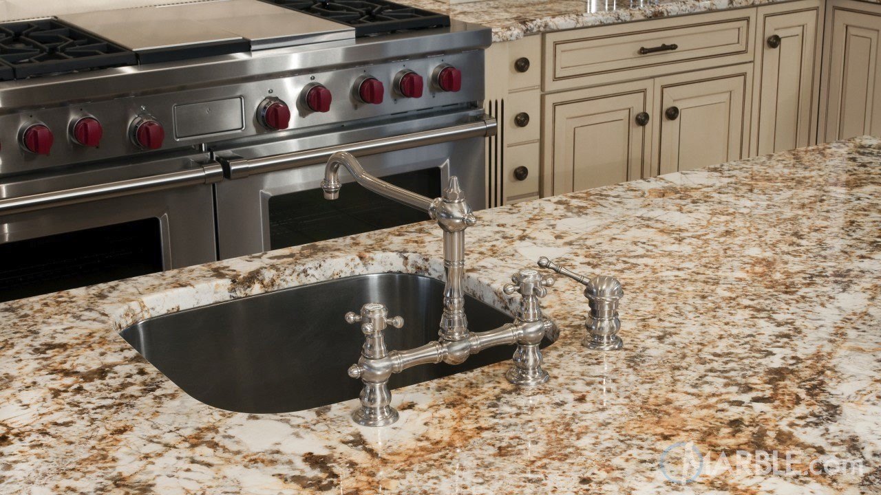Golden Beach EX Granite Kitchen | Marble.com