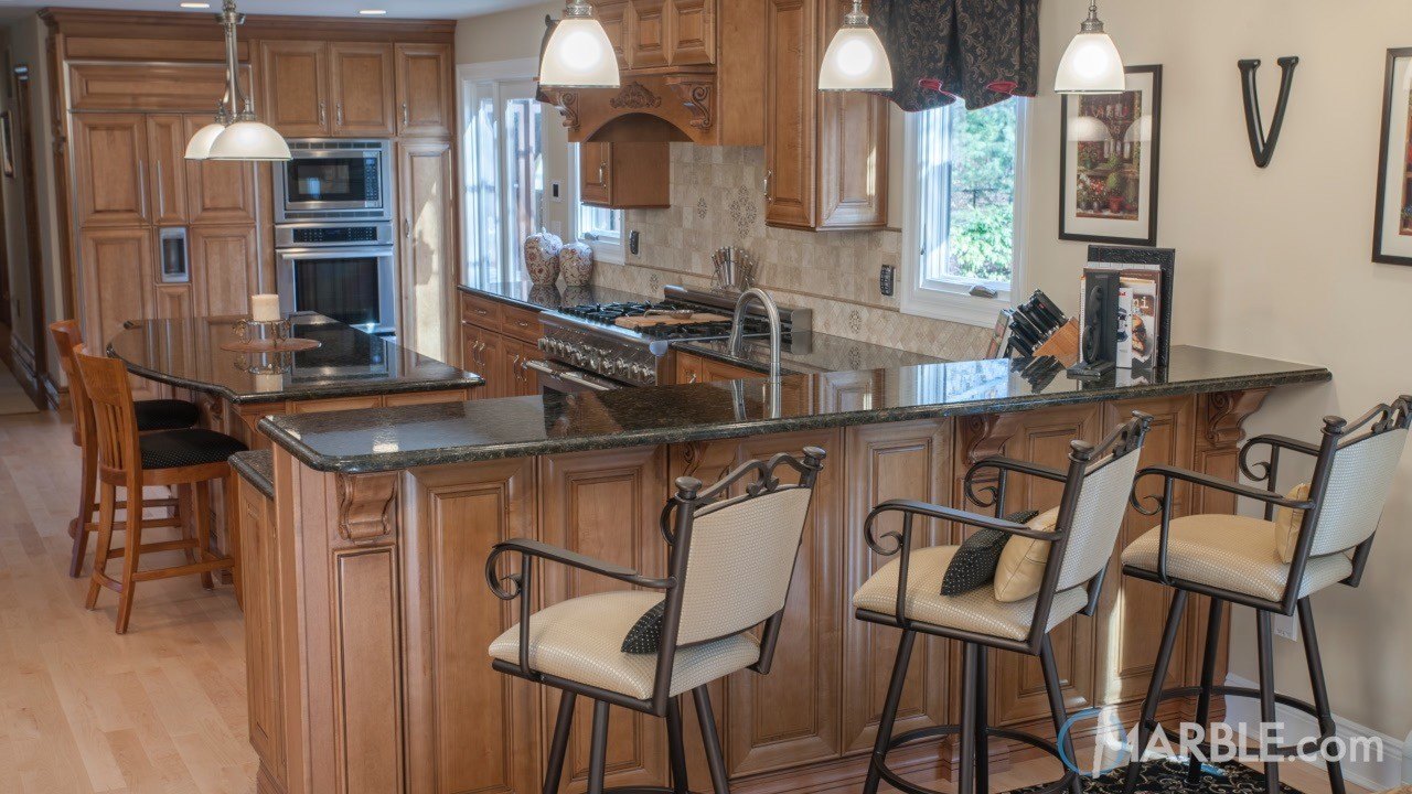 Ubatuba Granite Kitchen Countertops | Marble.com
