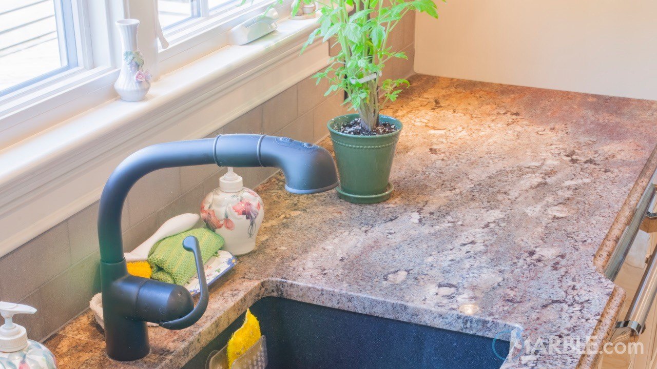 Baltic Blue Granite Kitchen Countertops | Marble.com