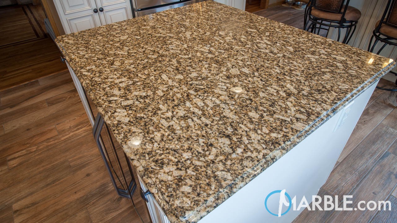 Florence Gold Granite Kitchen Countertops | Marble.com